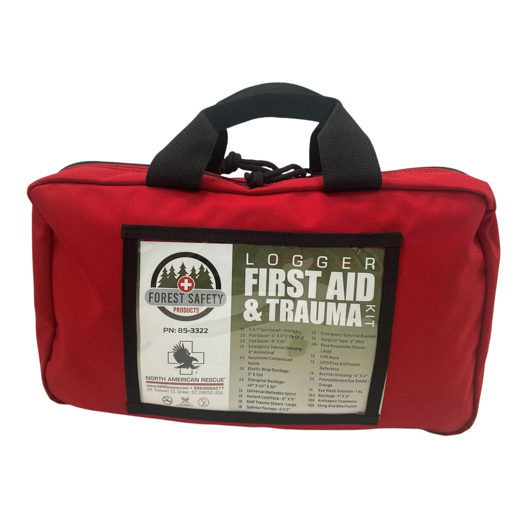 Logger’s First Aid and Trauma Kit – OSHA Compliant – Forest-Safety Products