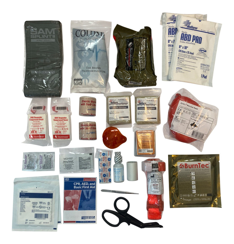 Logger’s First Aid and Trauma Kit – OSHA Compliant – Forest-Safety Products