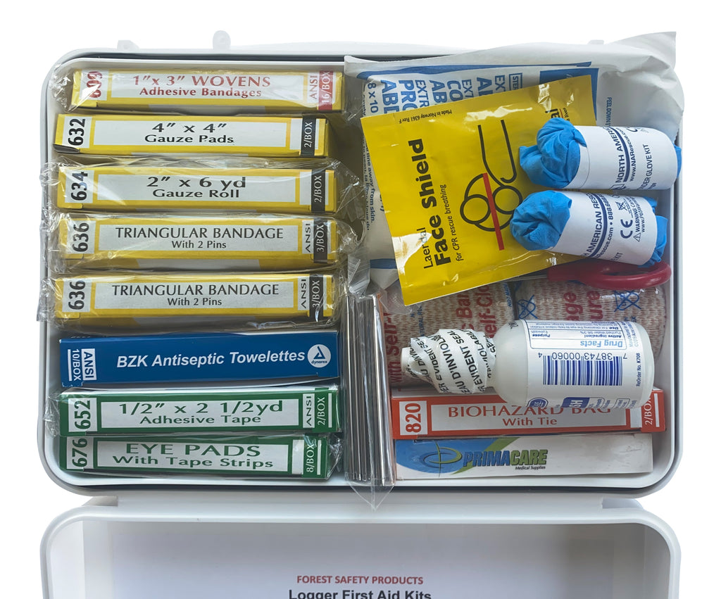 Logger's First Aid Kit | Made in the USA – Forest-Safety Products